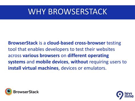 Cross Browser Testing With Browser Stack Pptx Web Development