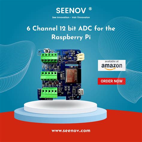 Seenov Inc On Linkedin Seenov Raspberrypi Adc Analogtodigitalconverter Esp32c3 Wifi Amazon