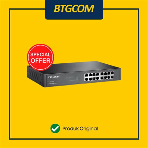Tp Link Tl Sg D Port Gigabit Desktop Rackmount Switch Btgcom