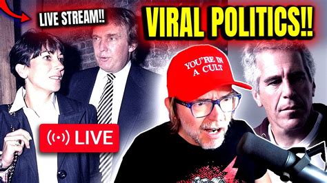 Live Ghislaine Maxwell Cover Up Trump Insane Presser Hot Mic