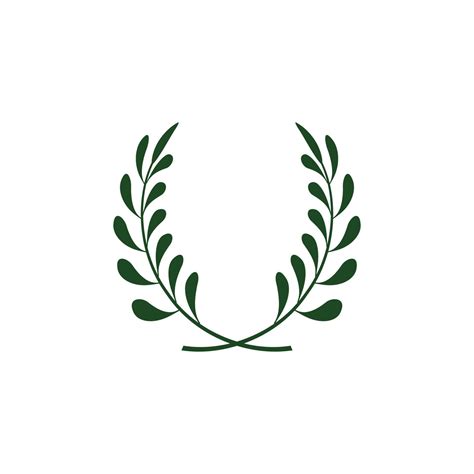 Leaf Circle Border Graphic Design Template Vector 7344900 Vector Art At