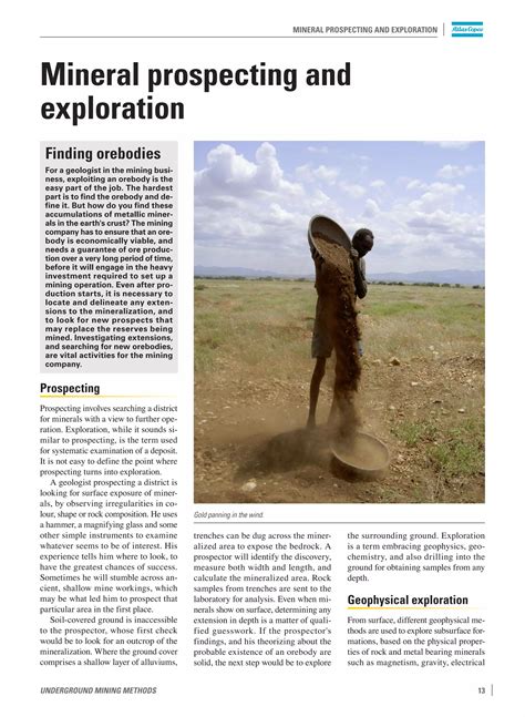 Mining Methods Underground Mining PDF Construction Industry Industries