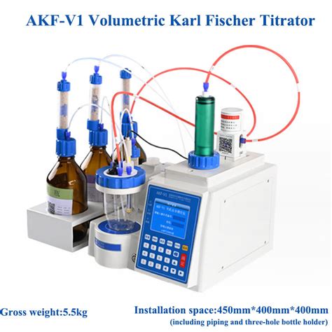 Karl Fischer Kf Titrator Moisture Meter By Volumetric Method 0001