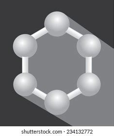 Graphene Simplified Simple Shadow Background Stock Vector Royalty Free Shutterstock