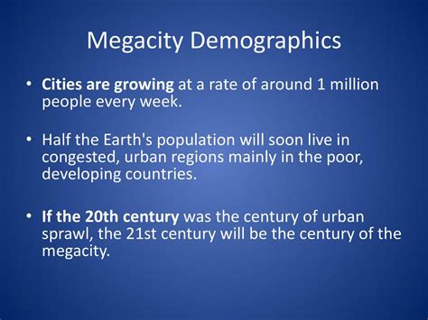 Megacities Ib Geography Ii Ppt Download