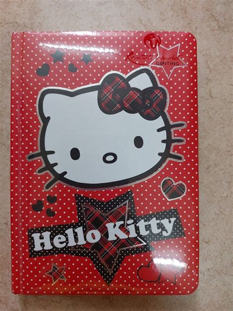 Hello Kitty Notepad Red Hobbies And Toys Stationery And Craft Craft Supplies And Tools On Carousell