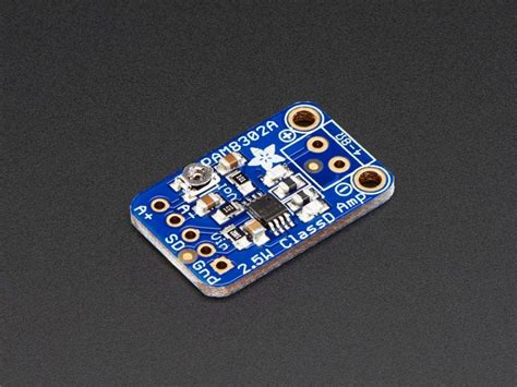 Adafruit Sensor Adafruit Mono 2 5w Class D Audio Verstärker Pam8302