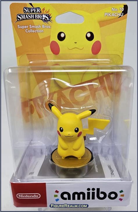 Pikachu Amiibo Super Smash Bros Nintendo Action Figure