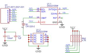 DS3231 RTC Module Reversepcb