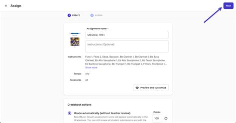 How To Create An Assignment Makemusic Cloud Help Center