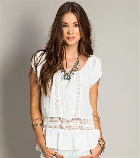 Lucas Top White Boho Tops Clothes For Women Women