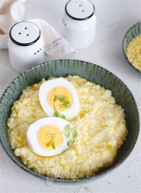 Пшенная каша с сыром и яйцом — рецепт с фото в 2024 г Еда Здоровое питание Рецепты еды
