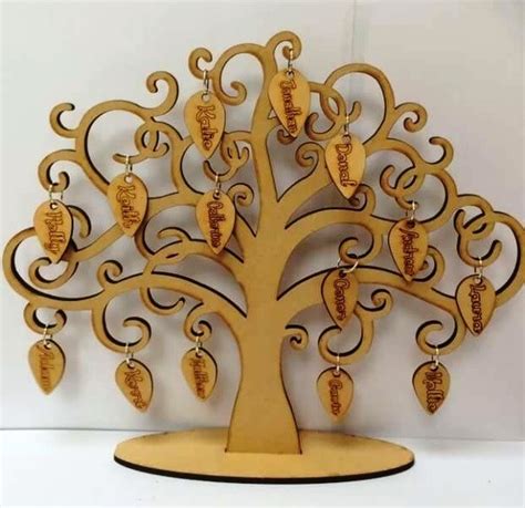 Familly Tree 3d Model Vector Files