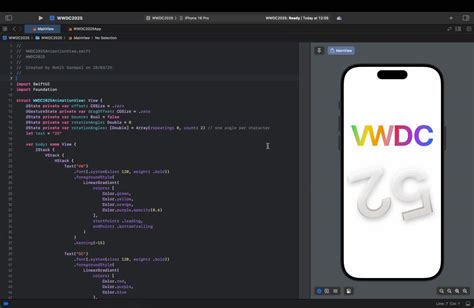 Wwdc25 Swiftui Iosdeveloper Animation Swift Apple Rohit Sankpal