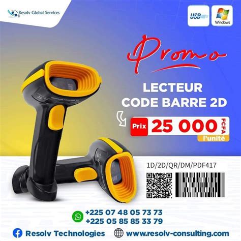 Winimall Lecteur Code Barre 2d Winimall Lecteur Code Barre 2d