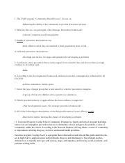 SAP Quiz 2 Docx 1 The CSAP Strategy Community Based Process Focuses On Enhancing The