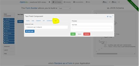 getting issue with logic filter · issue 628 · formio formio js · github