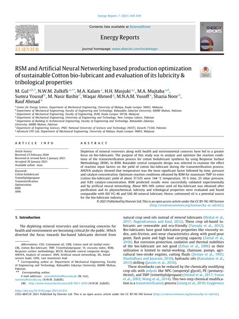 Pdf Rsm And Artificial Neural Networking Based Production Optimization Of Sustainable Cotton
