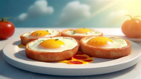 3d 렌더링 써니 사이드 업 소시지와 계란과 마요네즈 토핑 3d 렌더링 써니 사이드 업 소시지와 계란과 마요네즈 토핑 사진 3d 렌더링 써니 사이드 업 소시지와 계란과