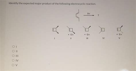 Answered: Identify the expected major product of… | bartleby