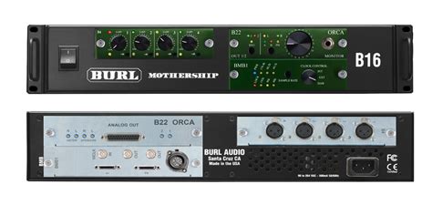 Burl Audio B16 Bmb1 Minidigilink B4 4 Preamp O Linea B22 Control Monitoreo Y Dac
