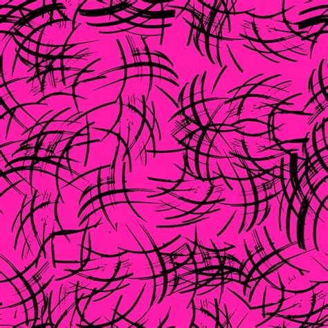 Premium Vector Abstract Seamless Vector Pattern Chaotic Curved Lines Of Different Colors On