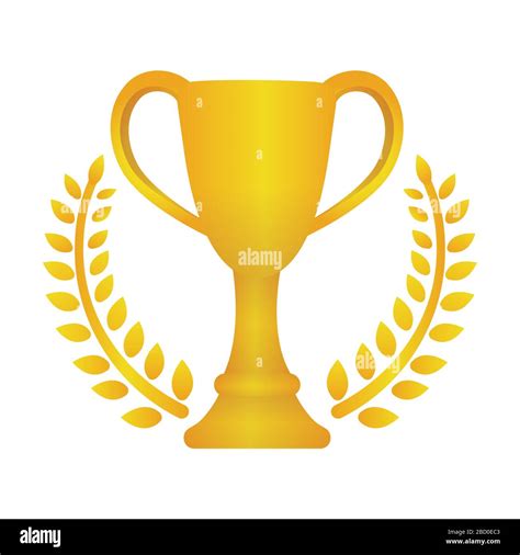 Pokal Tasse Symbol Abbildung. Gold ( 1. Platz Stock-Vektorgrafik - Alamy