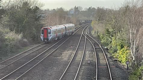 Tfw Class 1751 Crosses The Arches Eastbound Behind Chester Racecourse