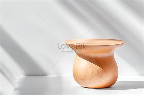 흰색 배경에 간단한 원탁