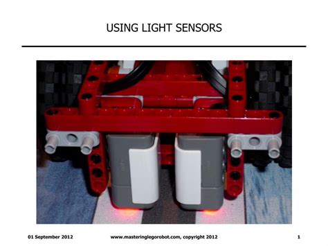 Pdf Using Light Sensors Mastering Lego Robots Light Sensorsusing