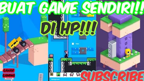 Membuat Game Sendiri Di Android Youtube
