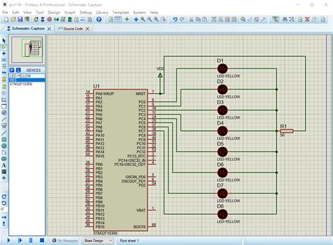 使用proteus仿真运行stm32程序 proteus 8 stm32仿真 csdn博客