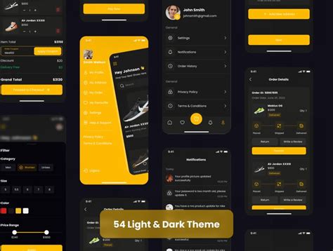 Shoe Store App Ui Kit Figma Ios Ui Kit