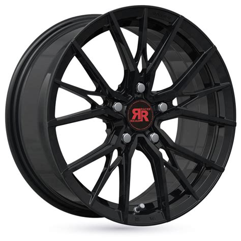 Jante Alu Racer Driven 18 Pouces 8x18 5x108 Et22 Noir Brillant Norauto