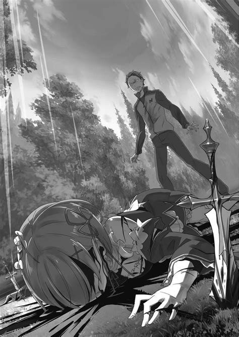 Manga Rezero Characters Subaru Ans Rem Re Zero Subaru Unseen Hand