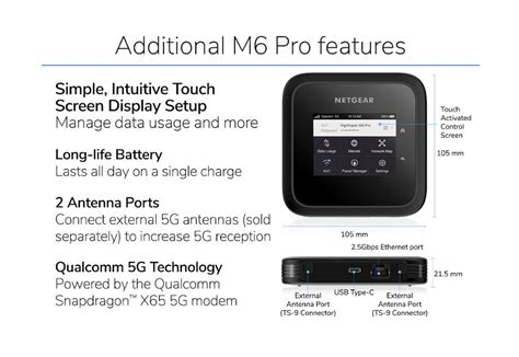 Netgear Nighthawk M Pro G Wifi E Mobile Router Mr Eus