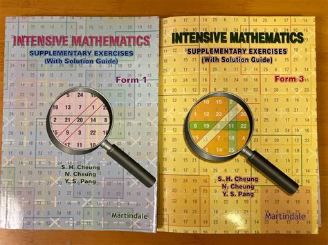 Intensive Mathematics Form1 Form3 Math Exercise 興趣及遊戲 書本 And 文具 教科書