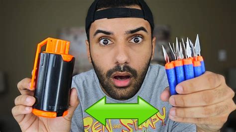 Actual Exploding Nerf Grenade Most Dangerous Mod Insanely