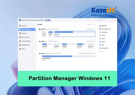 Unduh Gratis Windows 11 Partition Manager 64bit32bit