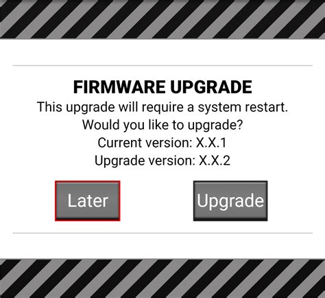Upgrading The Firmware