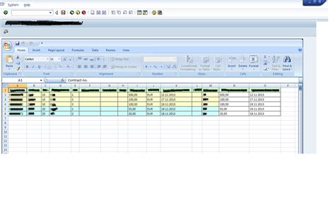 Ms Excel In Sap Container Sap Community