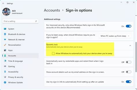 How To Auto Lock Computer After Inactivity In Windows