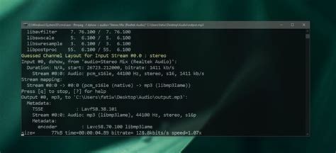 How To Record System Sound With Ffmpeg On Windows 10