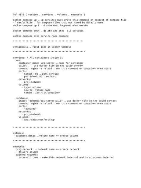Docker Compose Pdf