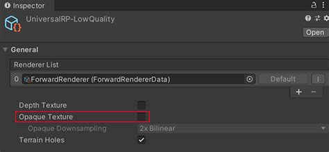 Unity Game Engine Urp Renderer Feature Works On Mobile Stack Overflow