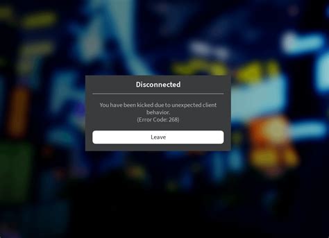 Error Code 268 Rrobloxhackers