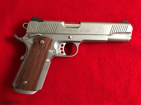 Springfield Armory Trp Stainless 1911 Pistol In 45 Acp Purchased New In