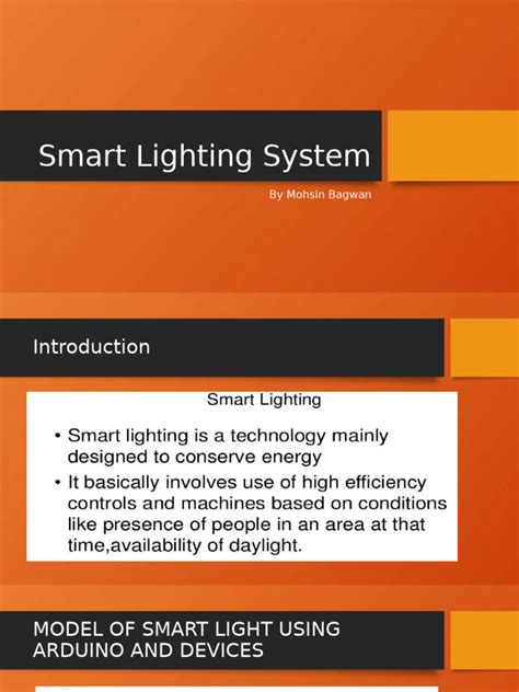 smart lighting system new pdf