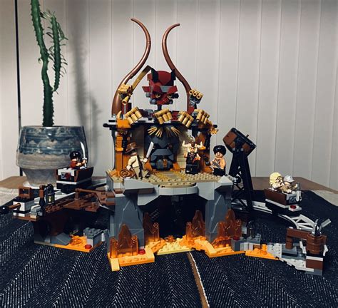 Lego Moc 77014 Temple Of Doom Recreation By Tyrinov Rebrickable Build With Lego