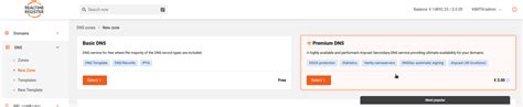 Create A Premium Dns Zone Realtime Register Knowledge Base